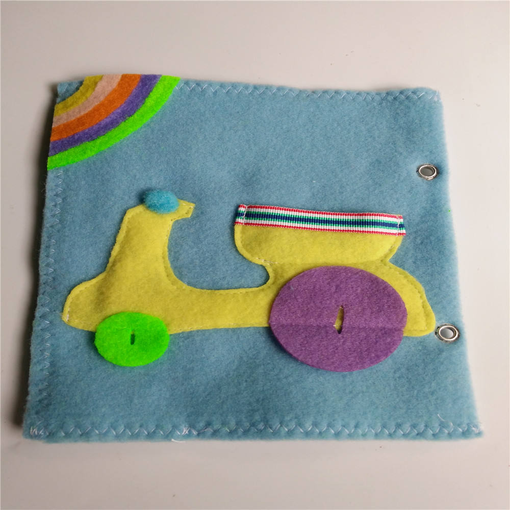 felt baby soft quiet book – shzanbo